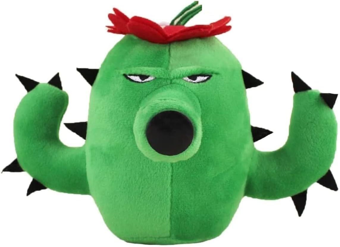 Plants vs Zombies Steal a Brainrot Toys - Cactus Teddy Bear Stuffed An